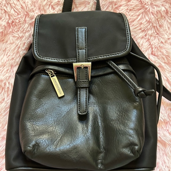 Peruzzi | Bags | Peruzzi Black Leather Backpack | Poshmark